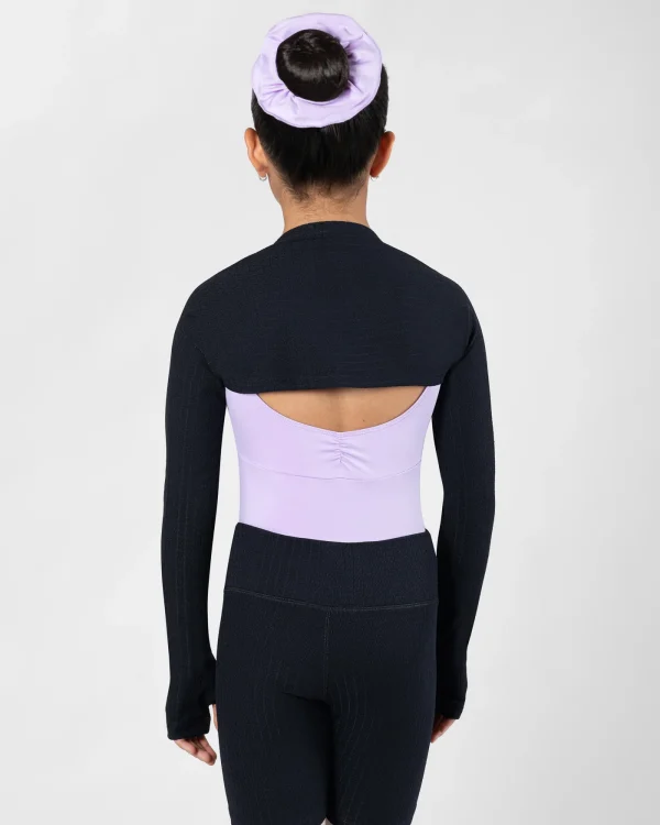Energetiks Zara Shrug- Black | Light Up The Floor